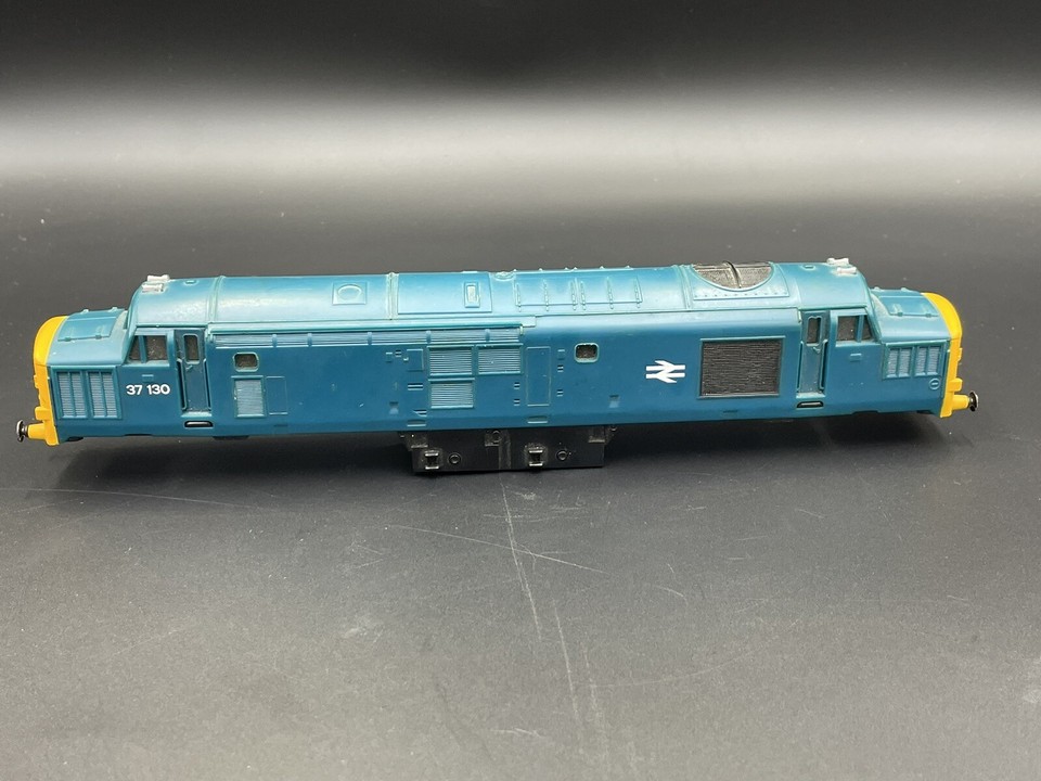 Triang Hornby R751 Class 37 British Rail Blue D6830 8H22 OO Gauge ...