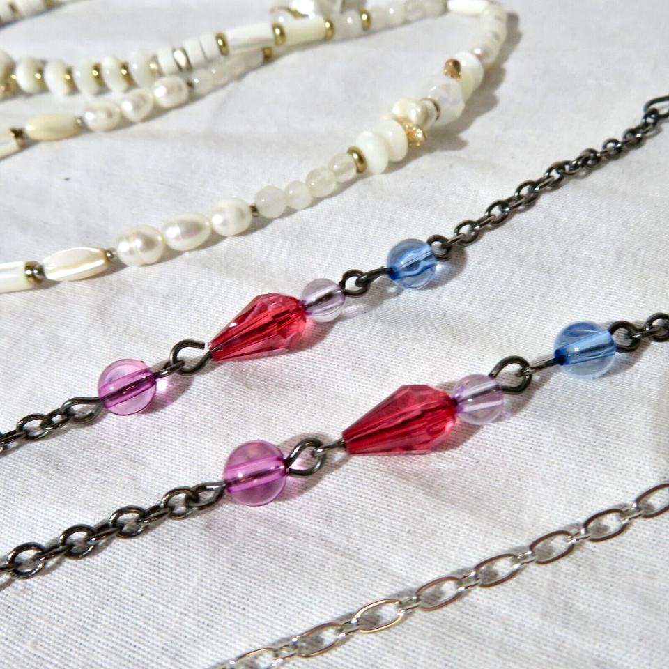 Lot of 3 preowned Eyeglass Chain Eyewear beaded retainers | eBay