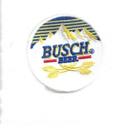 NEW 3 INCH BUSCH BEER IRON ON PATCH FREE SHIP | eBay