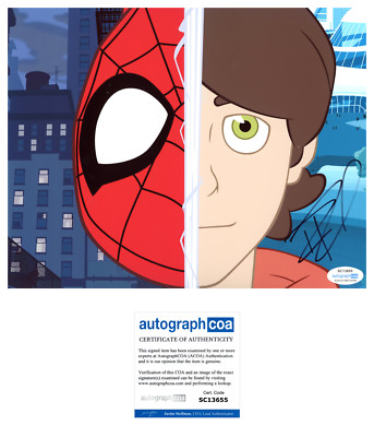 ROBBIE DAYMOND SIGNED AUTOGRAPH 8X10 PHOTO SPIDERMAN PETER PARKER #3 ...