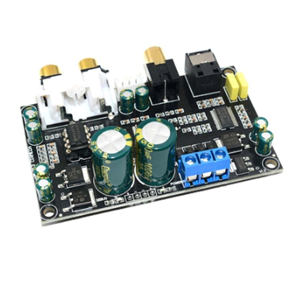 CS8416 + CS4398 24BIT/192KHZ Optical Fiber / Coaxial Decode Board DAC ...