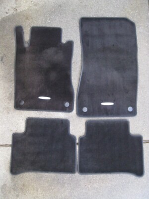 07-09 Mercedes Benz W211 (RWD) E350 E550 Front & Rear Floor Mat Set of ...