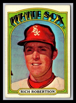1972 Topps #618 Rich Robertson GD or Better | eBay