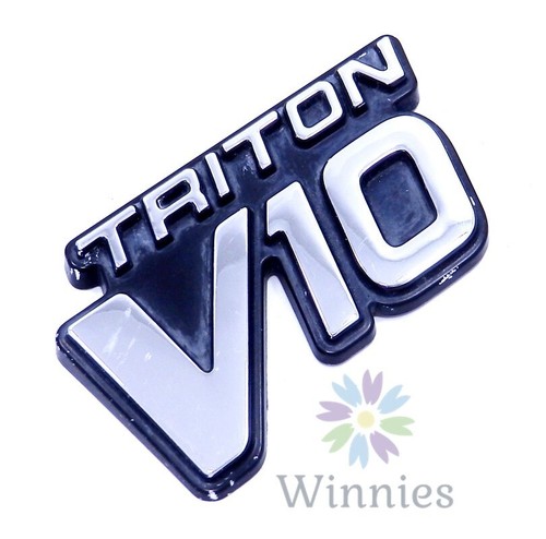99-04 Ford Superduty Triton V10 Front Fender Emblem OEM F250 F350 00 01 ...