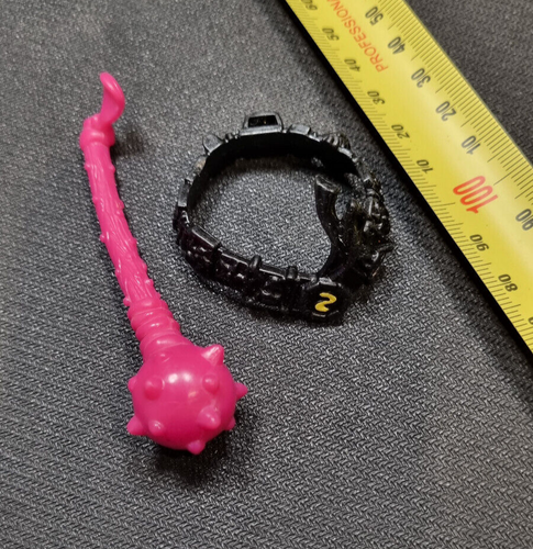 SLASH BELT AND MACE WEAPON Vintage Teenage Mutant Ninja Tutrtles PART ...