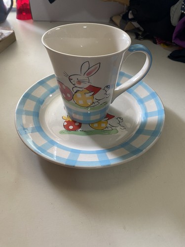 Morgan & Finch Easter Ceramic Mug / Cup And Plate New Without Packaging ...