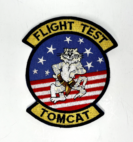 US Navy, Flight Test Tomcat F-14 embroidered patch, aviation | eBay