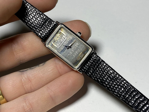 VINTAGE PAMP SUISSE SILVER WATCH 1/10th Oz | eBay