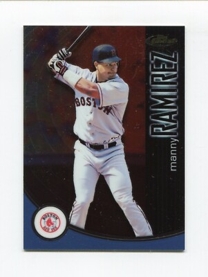 2001 Topps Finest Manny Ramirez #110 Boston Red Sox | eBay