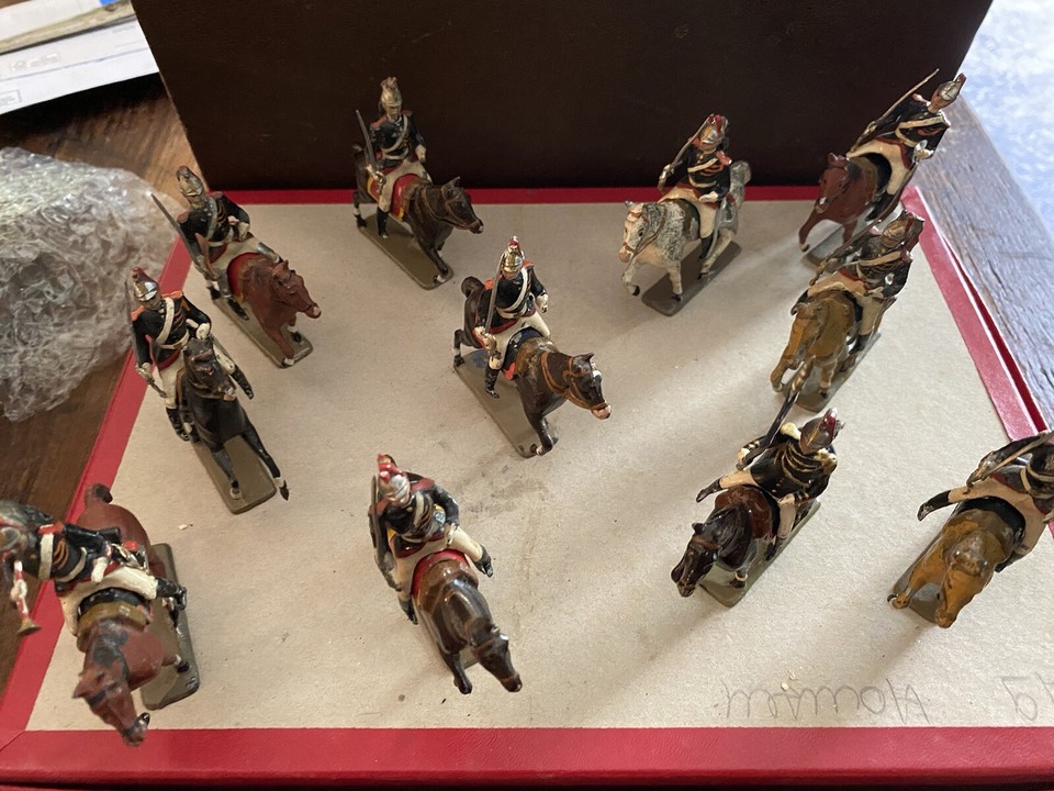 CGB Mignot Republican Guards Toy Soldiers Hand Painted Extremely Rare ...