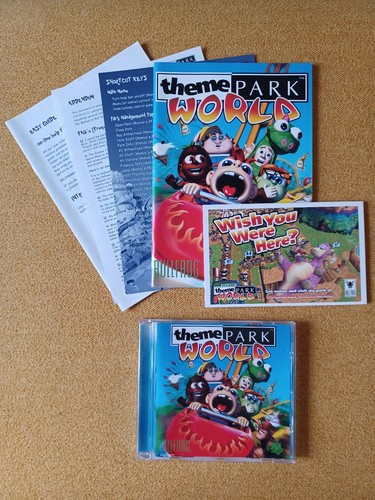 Theme Park World - PC CD Rom (1999) | eBay