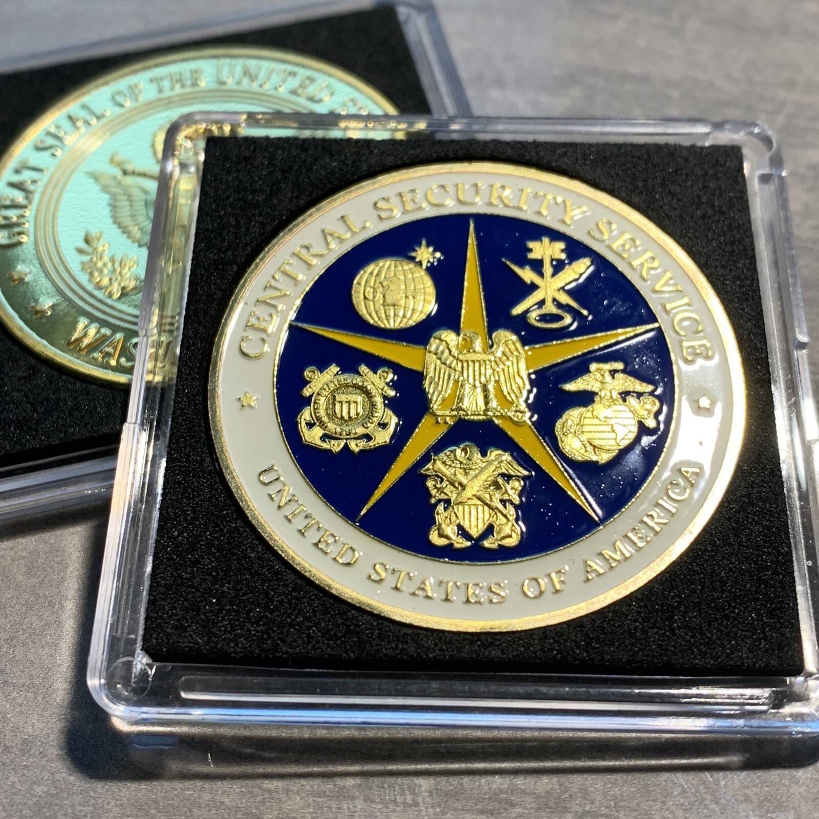 United States Central Security Service (CSS) Challenge Coin Brand New ...