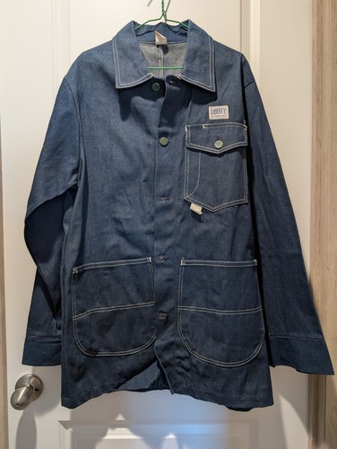 LIBERTY OVERALLS Payday Coat? Chore Jacket Men's Size 40 | eBay