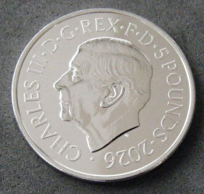 2026 100th Birthday of Queen Elizabeth II BU £5 Five Pound Coin - In ...