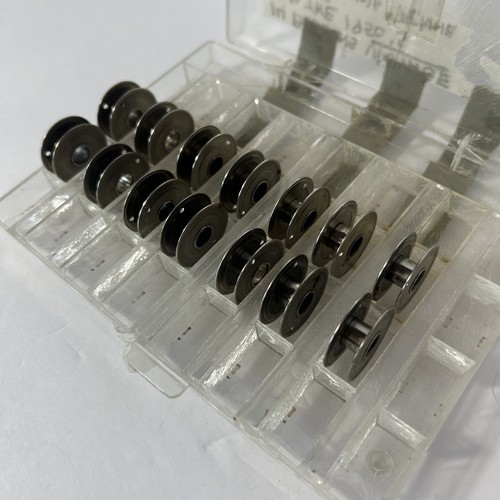 Sears Kenmore Sewing Machine Bobbins w/ Plastic Case 14 Vintage | eBay