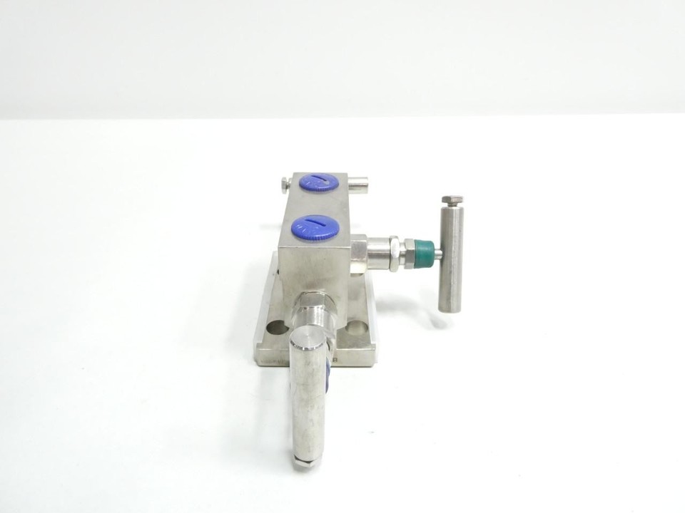 Micro Precision Products M3VM30-1-CB-P Stainless Instrument Manifold ...