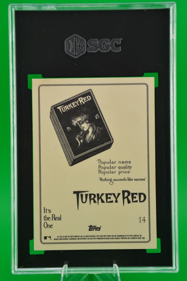 2005 Topps Turkey Red Baseball Red Dooin #14 Philadelphia Phillies SGC ...