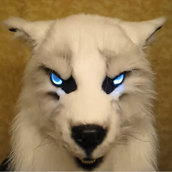 Arctic Wolf Mask