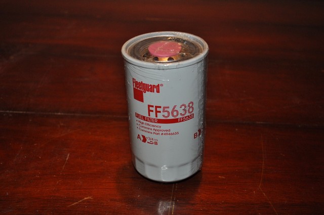 Fleetguard FF5638 Fuel Filter Cummins Filtration Case of 12 for sale ...