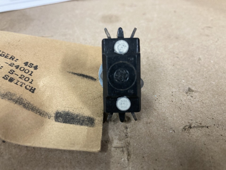 NoS WWII DPST Toggle Switch General Electric 3A | eBay