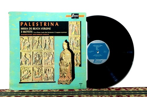 Palestrina, Missa De Beata Vergine, 3 Motets - 1969 LP - Renaissance ...
