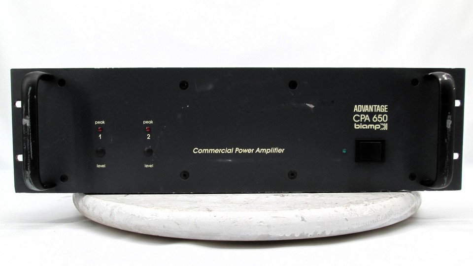 BIAMP CPA 650 Commercial Professional Power Amplifier 650 WATT #1887 | eBay