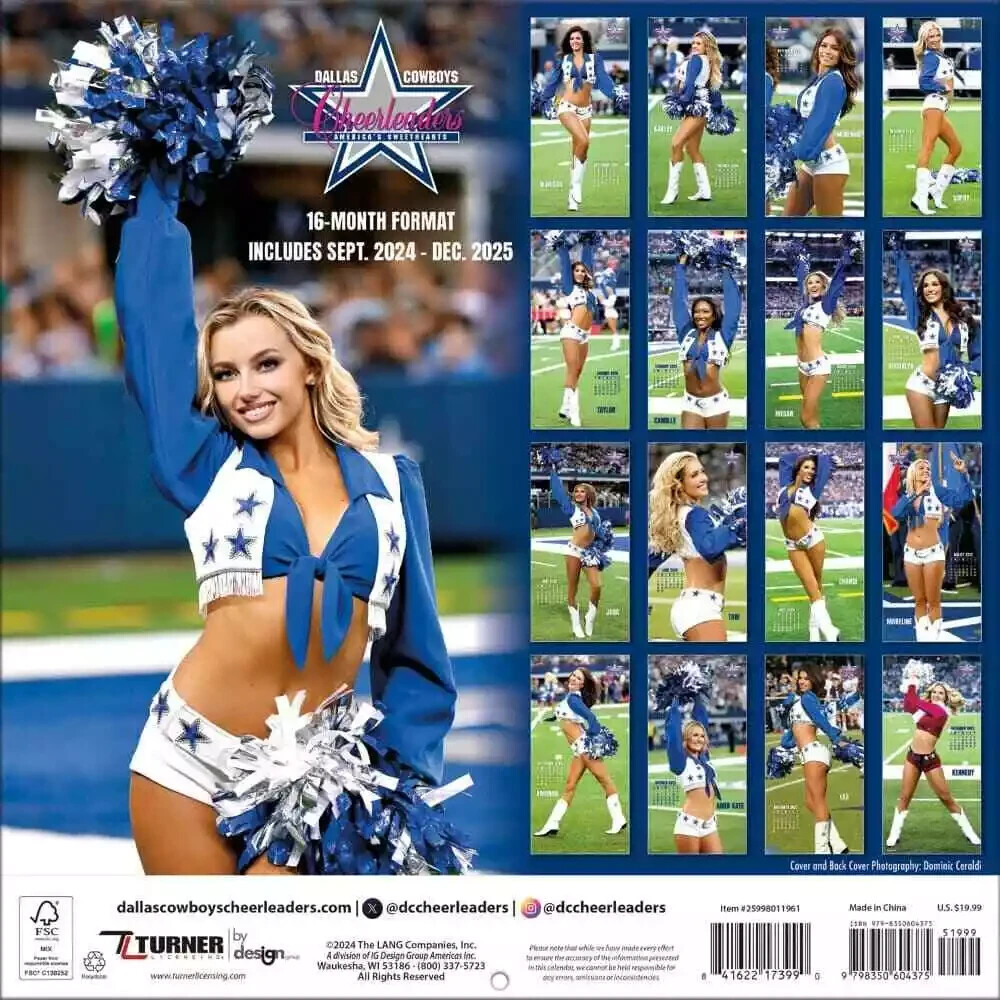 Dallas Cowboys Cheerleaders Calendar 2024 - Infoupdate.org