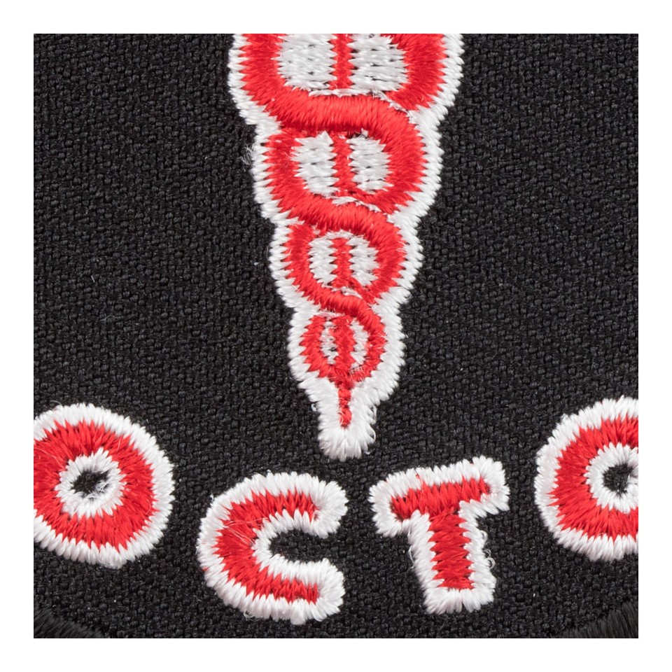 Doctor Caduceus Red Patch, Medical Profession Patches | eBay
