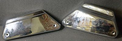 66351-82 + 66356-82 Chrome Harley Davidson FXR FXRP FXRT Side Cover Set ...