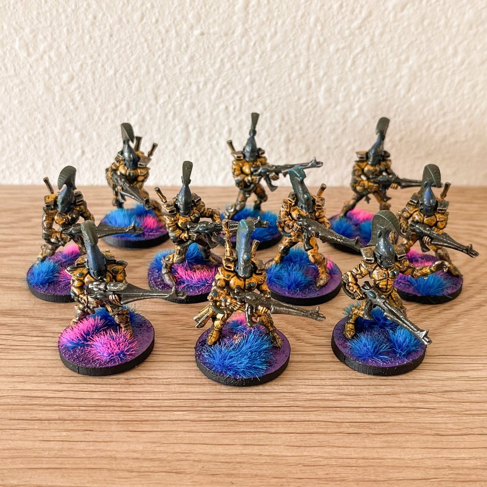 Warhammer 40k Aeldari - Painted Eldar Craftworlds Army - BoxedUp (250 ...