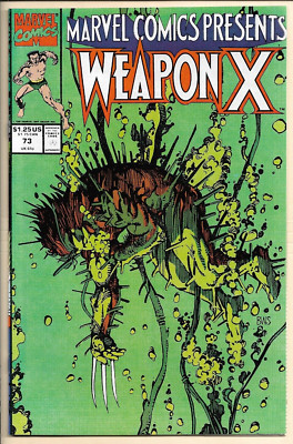 Marvel Comics Presents #73 NM (1991) Wolverine Weapon X part 2. Namor ...