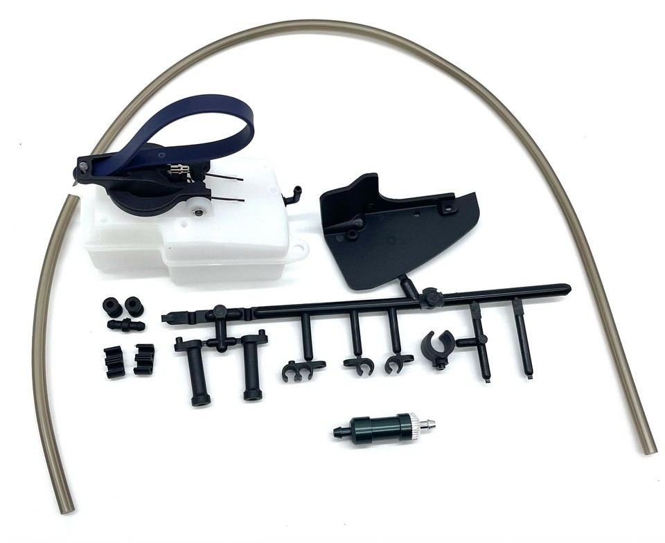 MBX8R FUEL TANK & filter kit w/ clunk mounts and clips MUGEN E2027 | eBay