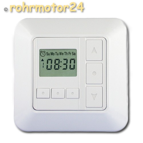 Rolladen Zeitschaltuhr Timer + GIRA Zwischenrahmen für Rollladen ...