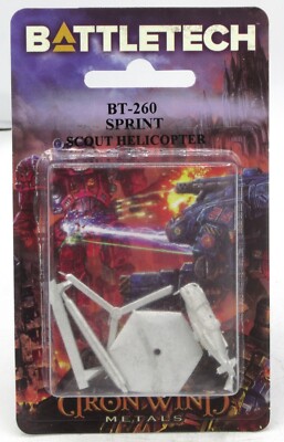 Battletech BT-260 Sprint Scout Helicopter (TRO 3048) Fast VTOL Vehicle ...