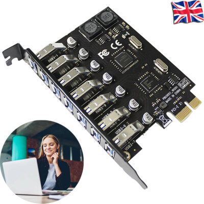 PCI-E to USB Adapter Board 3.0 High DatasTransmission Speed Expansion ...