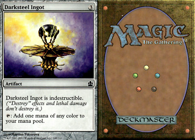 MTG Magic Darksteel Ingot Commander 2011 NM | eBay