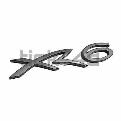 AU Falcon XR6 Silver (Charcoal) Fender Emblem Badge Tickford | eBay