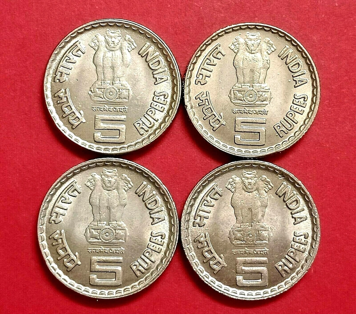 Indian 5 Rupees Coins