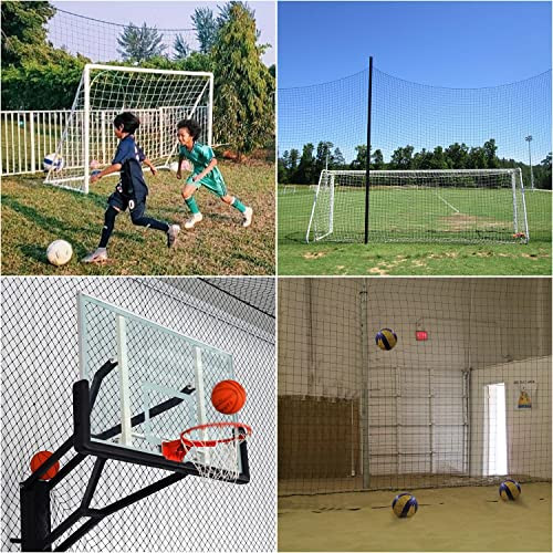 Soccer Backstop Net, High Impact Soccer Barrier Net, Nylon Soccer ...