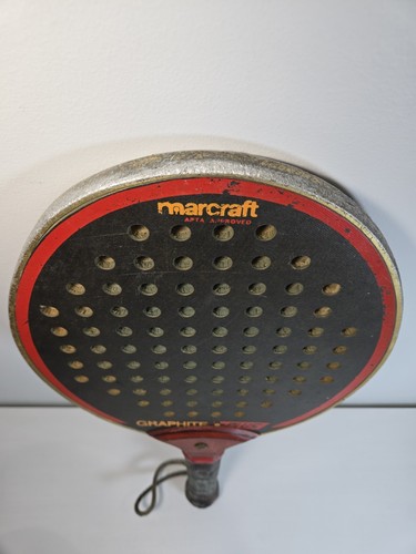Vintage MARCRAFT Graphite Plus Platform Tennis Paddle Ball APTA ...