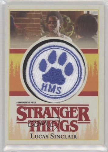 2018 Topps Stranger Things Manufactured Patch Lucas Sinclair #P-LS Patch 0lk4 | eBay