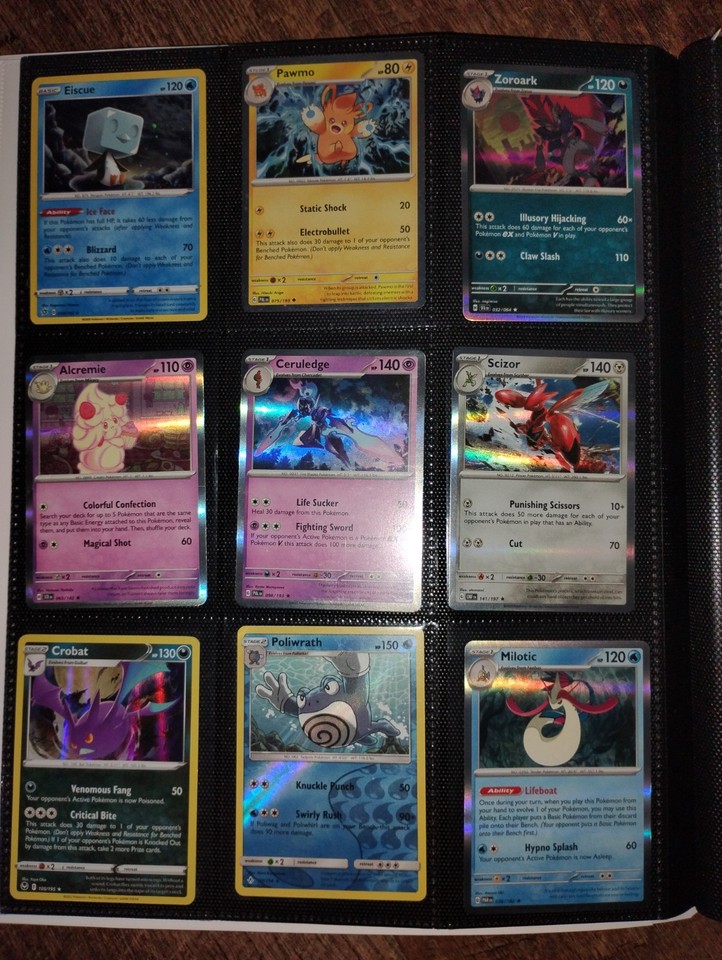Pokemon card lot - MEW151 Binder - 200+ Holo/Reverse Holo Cards - Read ...
