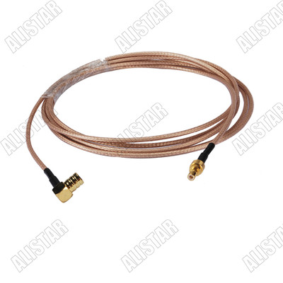 2x SMB male to SMB Female RA Radio Extension Cable For XM Sirius Coax ...