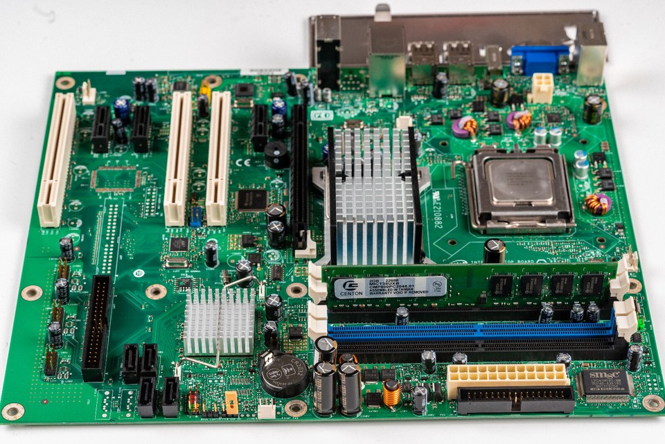 Retro Windows XP Gaming Motherboard ATX Intel Core 2 DDR2 w/Driver Disk ...