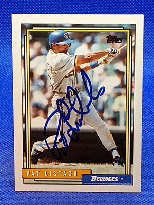 AUTOGRAPH AUTO Pat Listach 1992 Topps #65T | eBay