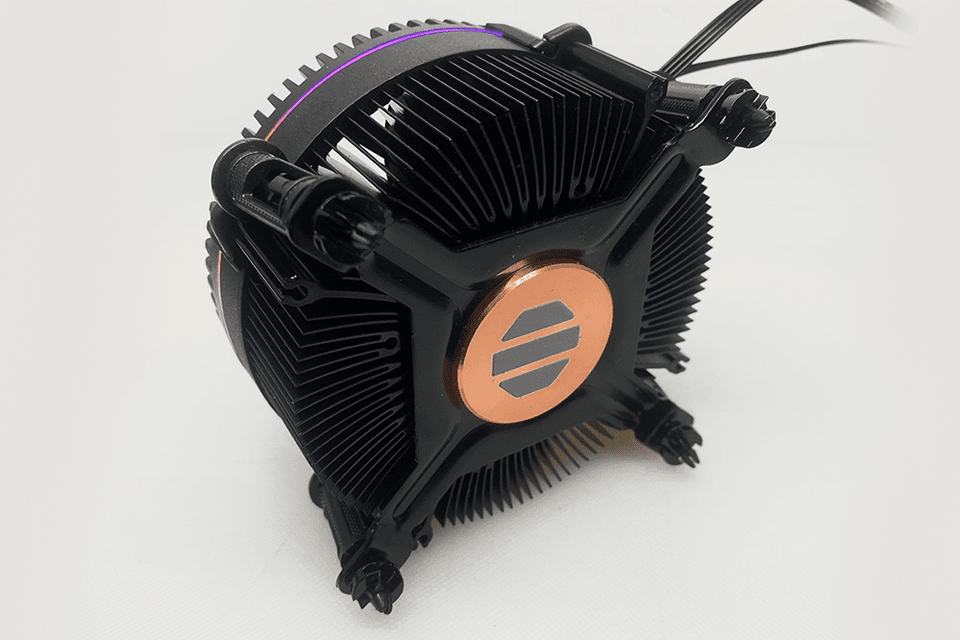 CoolerOne 125W TDP Premium ARGB LGA1700 CPU Cooler 35mm Big Copper Core ...