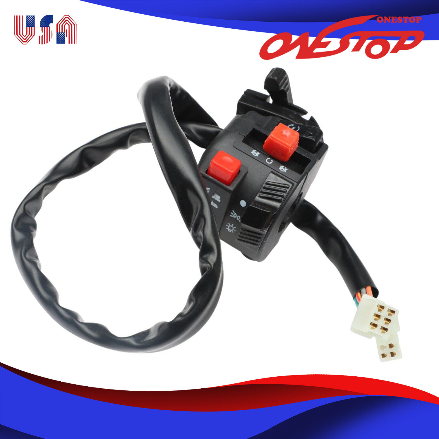 Kill Start Light Choke Switch for Roketa Kazuma Loncin Kan Tai Cool ...