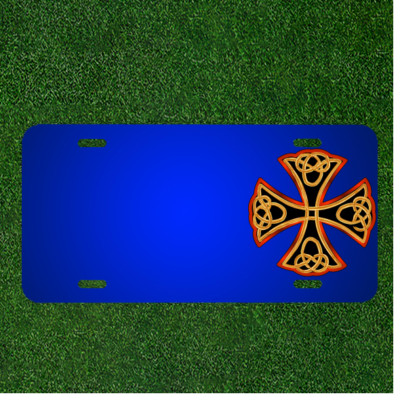 Custom Personalized License Plate With Add Names To Cross Christian ...