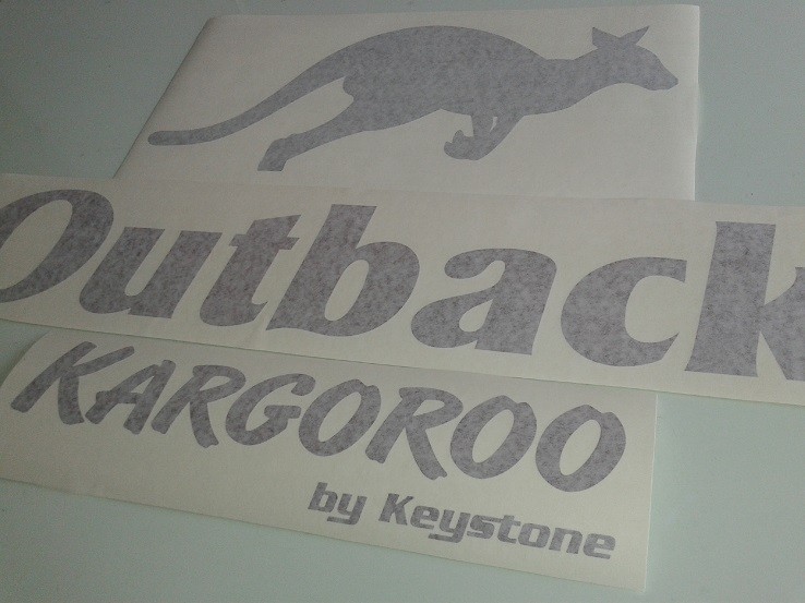 OUTBACK KARGOROO RV KEYSTONE KANGAROO TRAILER FULL DECAL STICKER SET | eBay