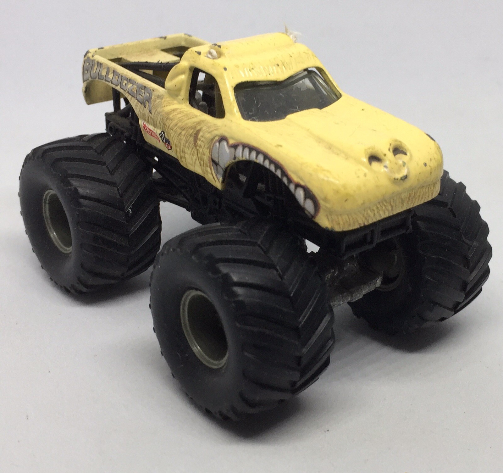 Hot Wheels Monster Jam Tan Bulldozer Loose Diecast 1:64 Metal Body | eBay